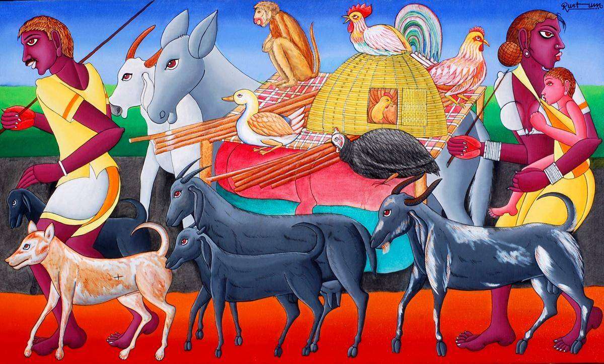 Road Life by artist M D Rustum – Image, prints | Mojarto