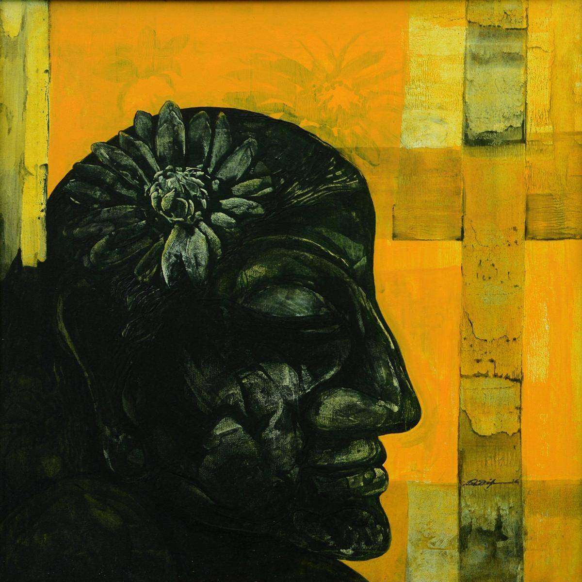 Expressive by artist Pradip Muhuri – Image, Painting | Mojarto