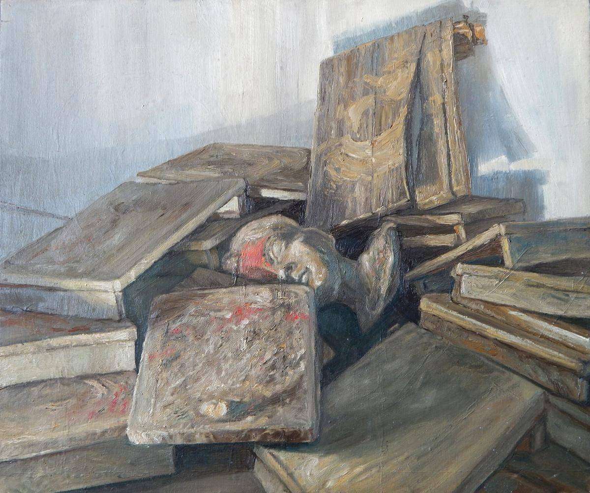 Birthplace by artist Debajyoti Das – Image, Painting | Mojarto