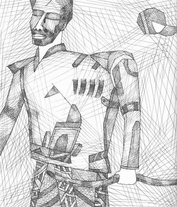 Karna the Tragic Hero by artist Amit Biswas – Image, Drawing | Mojarto