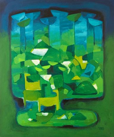 Affection by artist Dipak Asole – Image, Painting | Mojarto