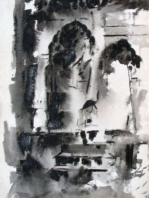 Old Fort by artist Sudhir Talmale – Image, Painting | Mojarto