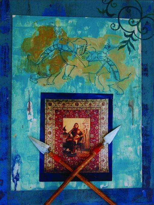 Reminiscence Of A Court Wall by artist Mahendra Singh Baoni – Image ...