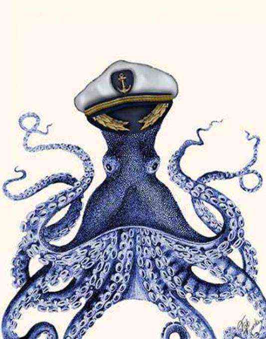 Captain Octopus by Fab Funky Online | Mojarto
