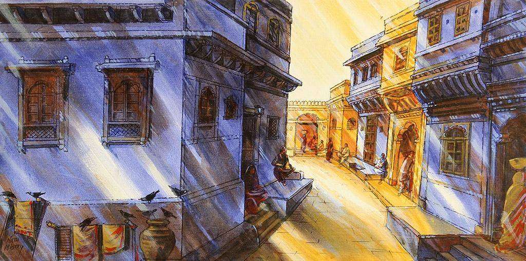 VIRASAT by artist Natu Mistry – Image, Painting | Mojarto