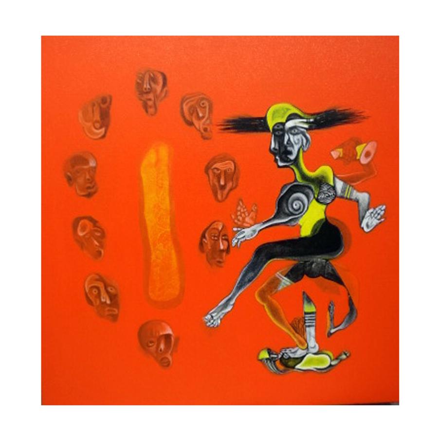 Dance by artist Mahesh Pal Gobra – Image, Painting | Mojarto