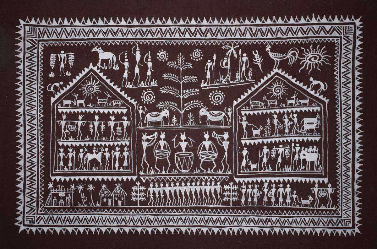 Saura Painting by artist Unknown Artist – Image, Painting | Mojarto