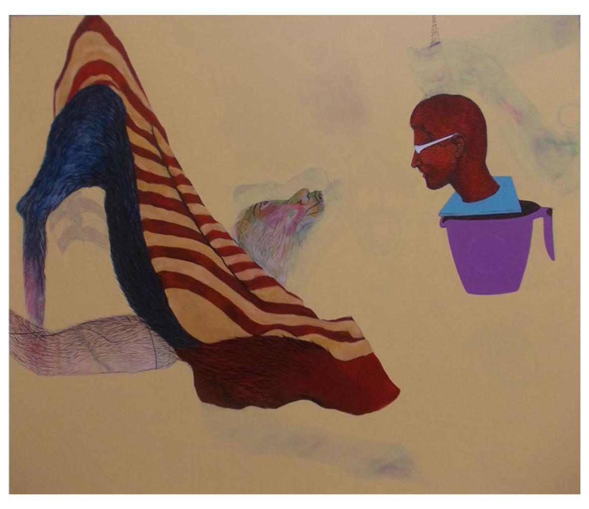 Untitled by artist Sanjay Manna – Image, Painting | Mojarto