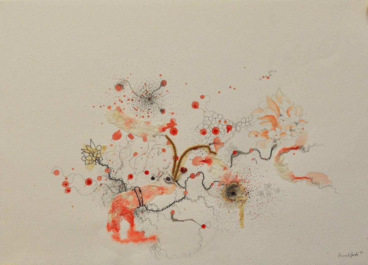 Weaving Land by artist Pranati Panda – Image, Painting | Mojarto