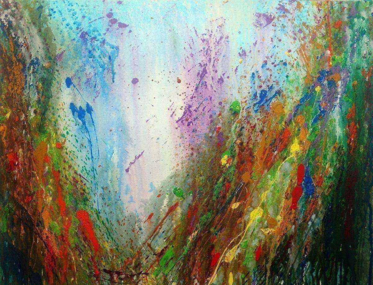 Transparent Lover of Nature by artist Prithvi Kumar – Image, Painting | Mojarto