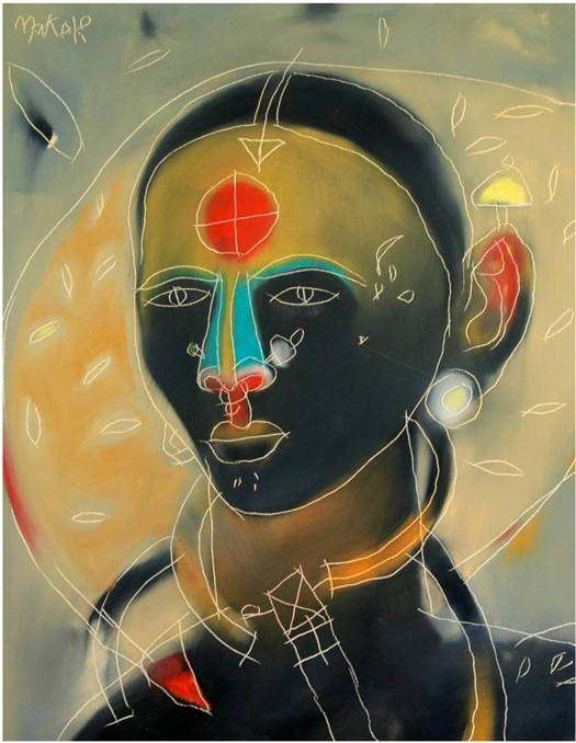 Untitled by artist K K Makali – Image, Painting | Mojarto