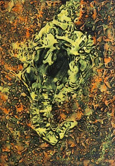 ganesha by artist Smita Biswas – Image, Painting | Mojarto