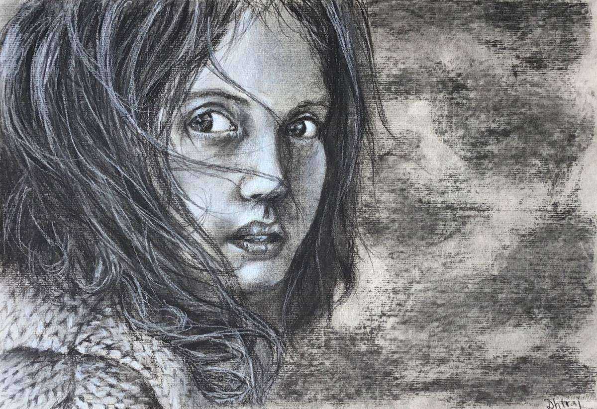 Innocence by artist Dhiraj Kumar Singh – Image, Drawing | Mojarto Innocence by artist Dhiraj Kumar Singh – Image, Drawing | Mojarto