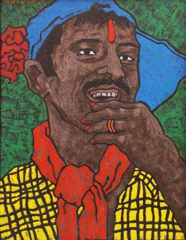 untitled-7 by artist Srinivasa Chary – Image, Painting | Mojarto
