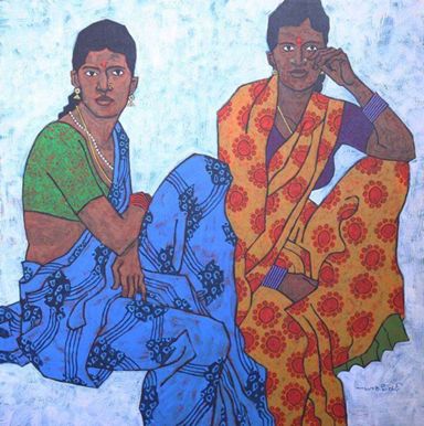 untitled-7 by artist Srinivasa Chary – Image, Painting | Mojarto