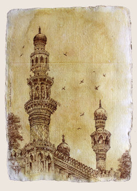 HYD Diary_31 by artist Debabrata Biswas – Image, Painting | Mojarto