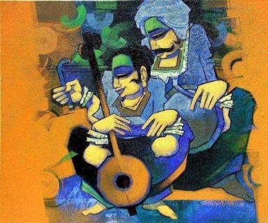 Jogva 10 by artist Sarang Waghmare – Image, Painting | Mojarto