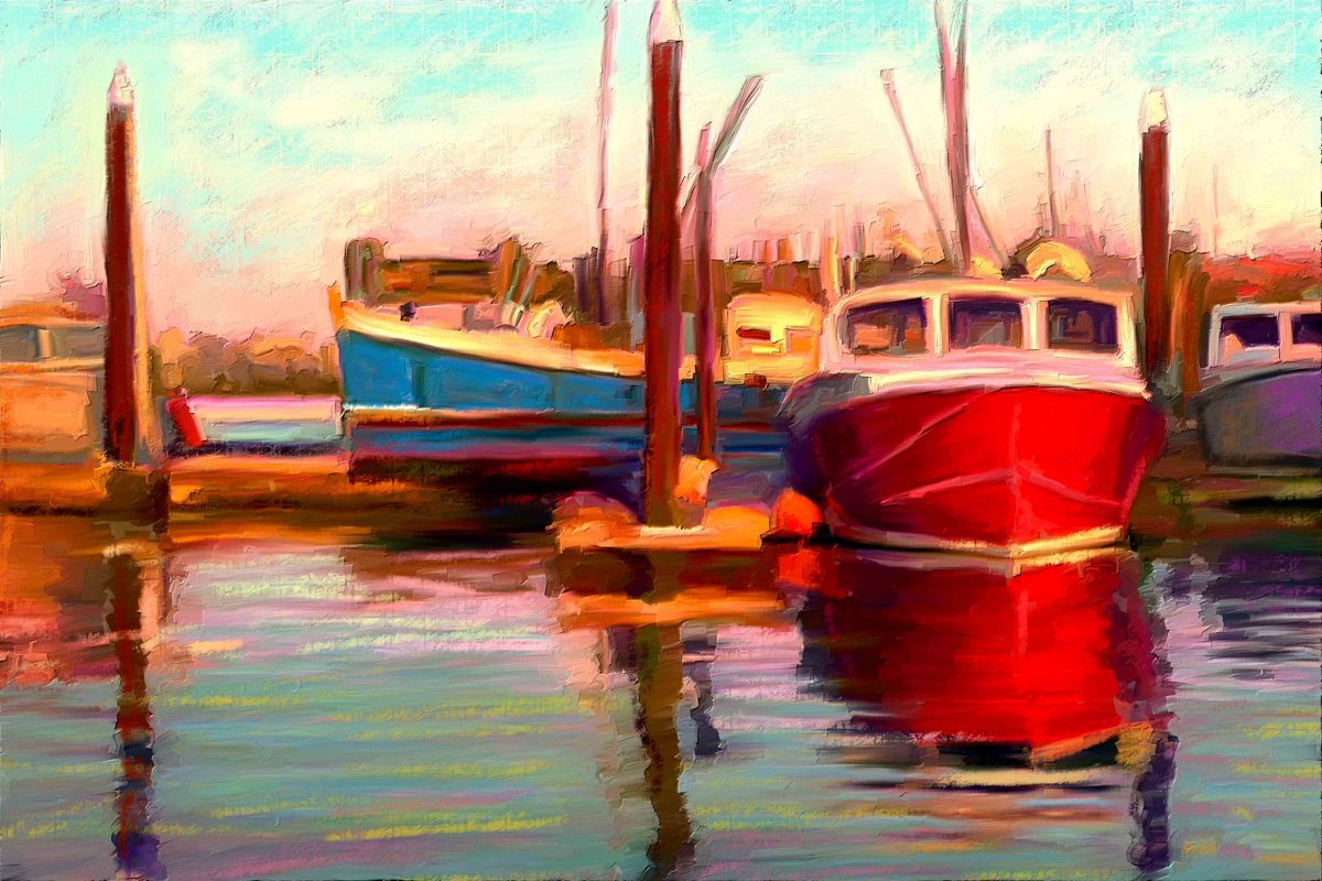 Harbour - 28 by The Print Studio Online | Mojarto