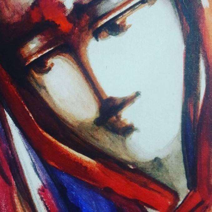 I by artist sarita sharma – Image, Painting | Mojarto