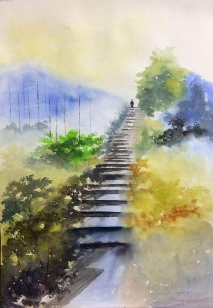 Untitled by artist Dipankar Biswas – Image, Painting | Mojarto