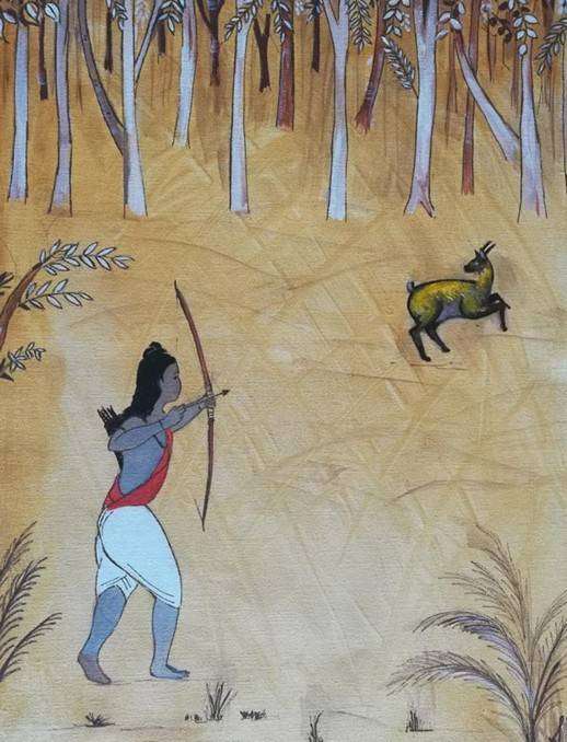 Marich vadha by artist NARENDRA NIGAM – Image, prints | Mojarto