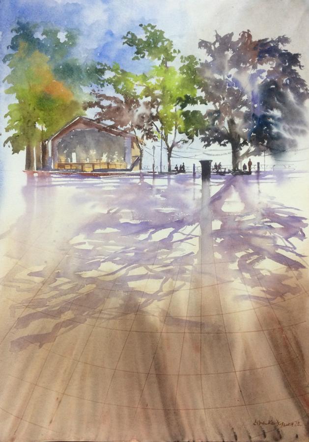 Untitled by artist Dipankar Biswas – Image, Painting | Mojarto