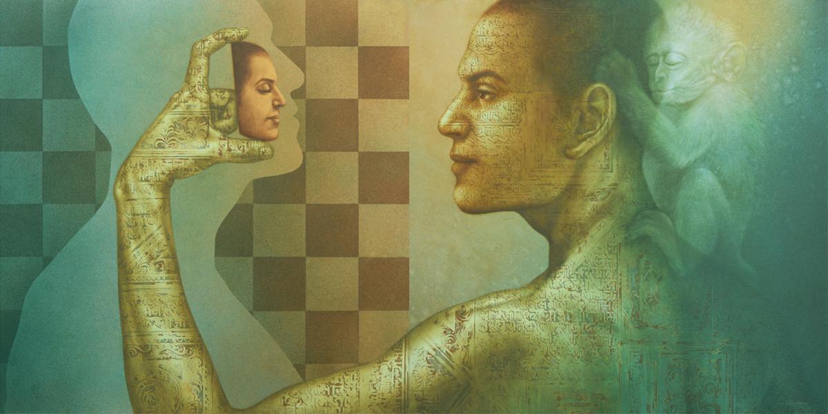 The Quest by artist Nilesh Vede – Image, Painting | Mojarto