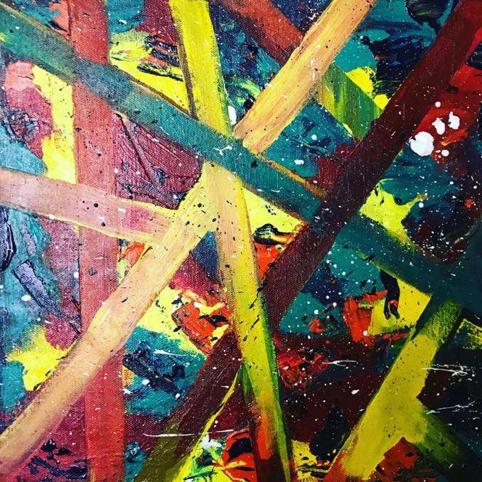 Abstract Art by artist Nitin Rai – Image, Painting | Mojarto