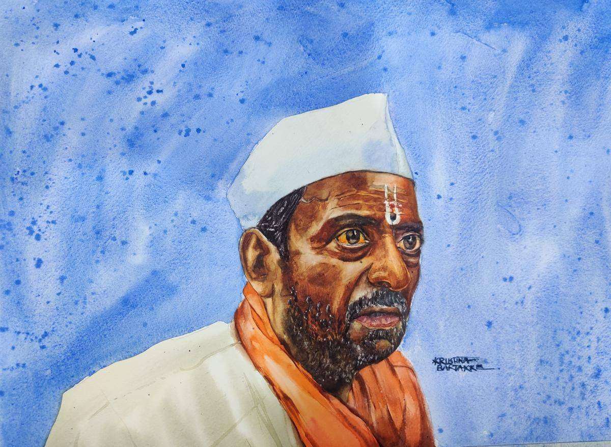 Warkari by artist Krushna bartakke – Image, Painting | Mojarto