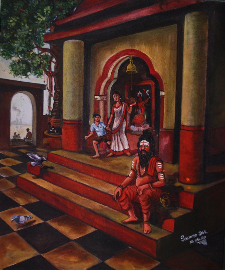 Temple By Artist Soumen Das Image Prints Mojarto