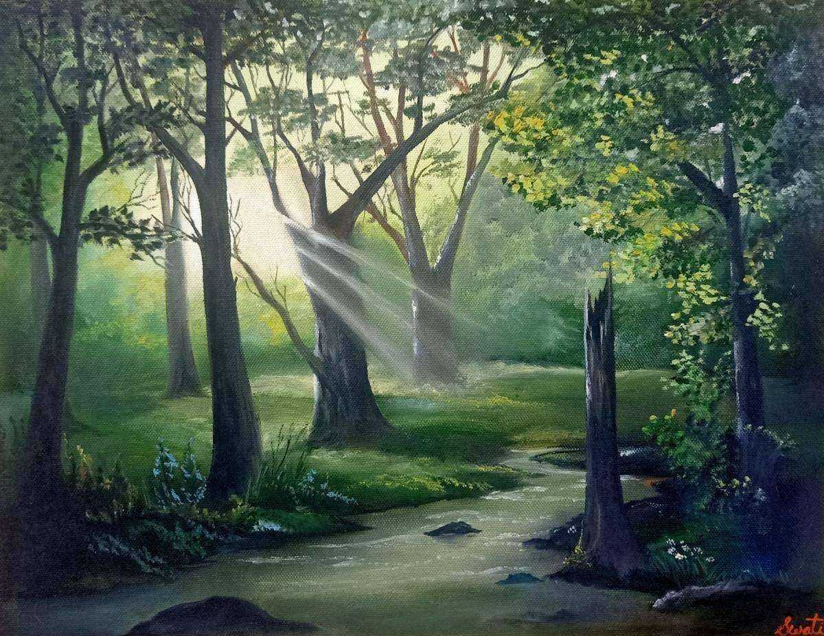 Rays of hope by artist Swati Chavan – Image, Painting | Mojarto