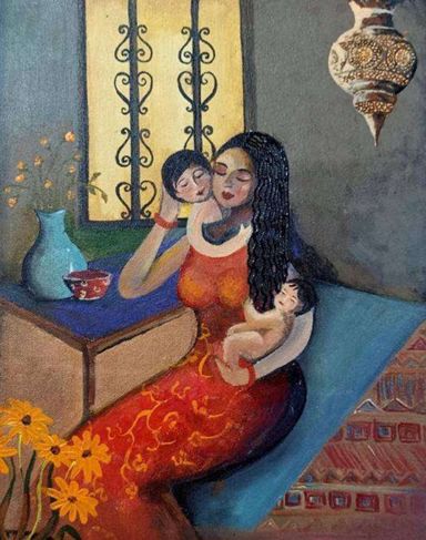 Rays of hope by artist Swati Chavan – Image, Painting | Mojarto