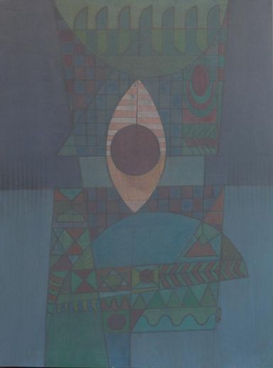 Inner Massage by artist Digamber Gavali – Image, Painting | Mojarto