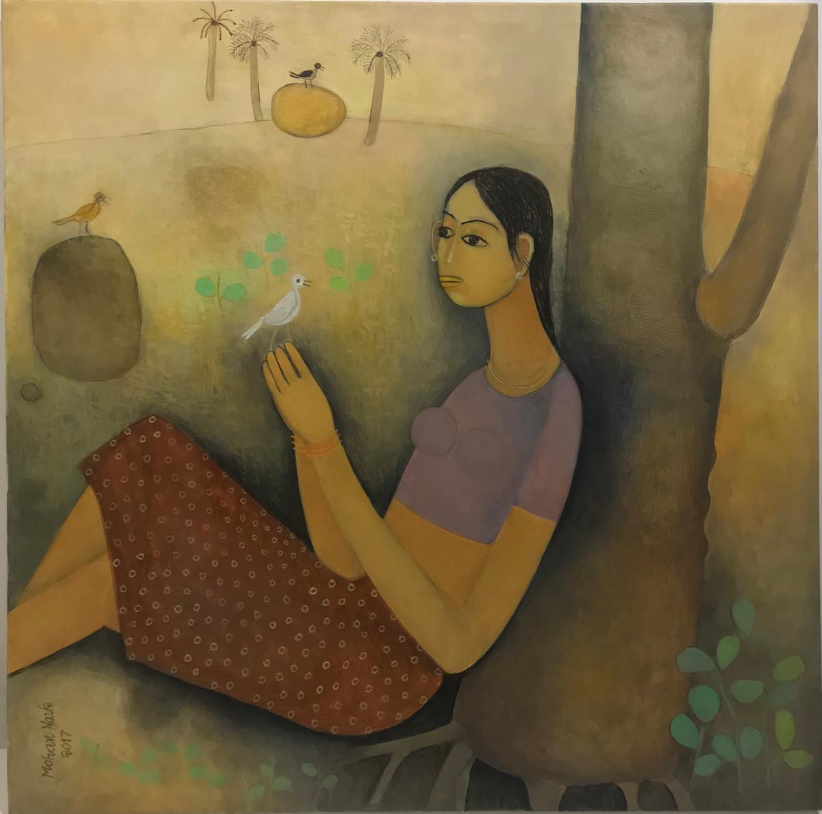 Untitled by artist Mohan Naik – Image, Painting | Mojarto