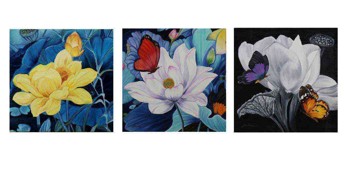 FLOWER by artist Sulakshana Dharmadhikari – Image, Painting | Mojarto