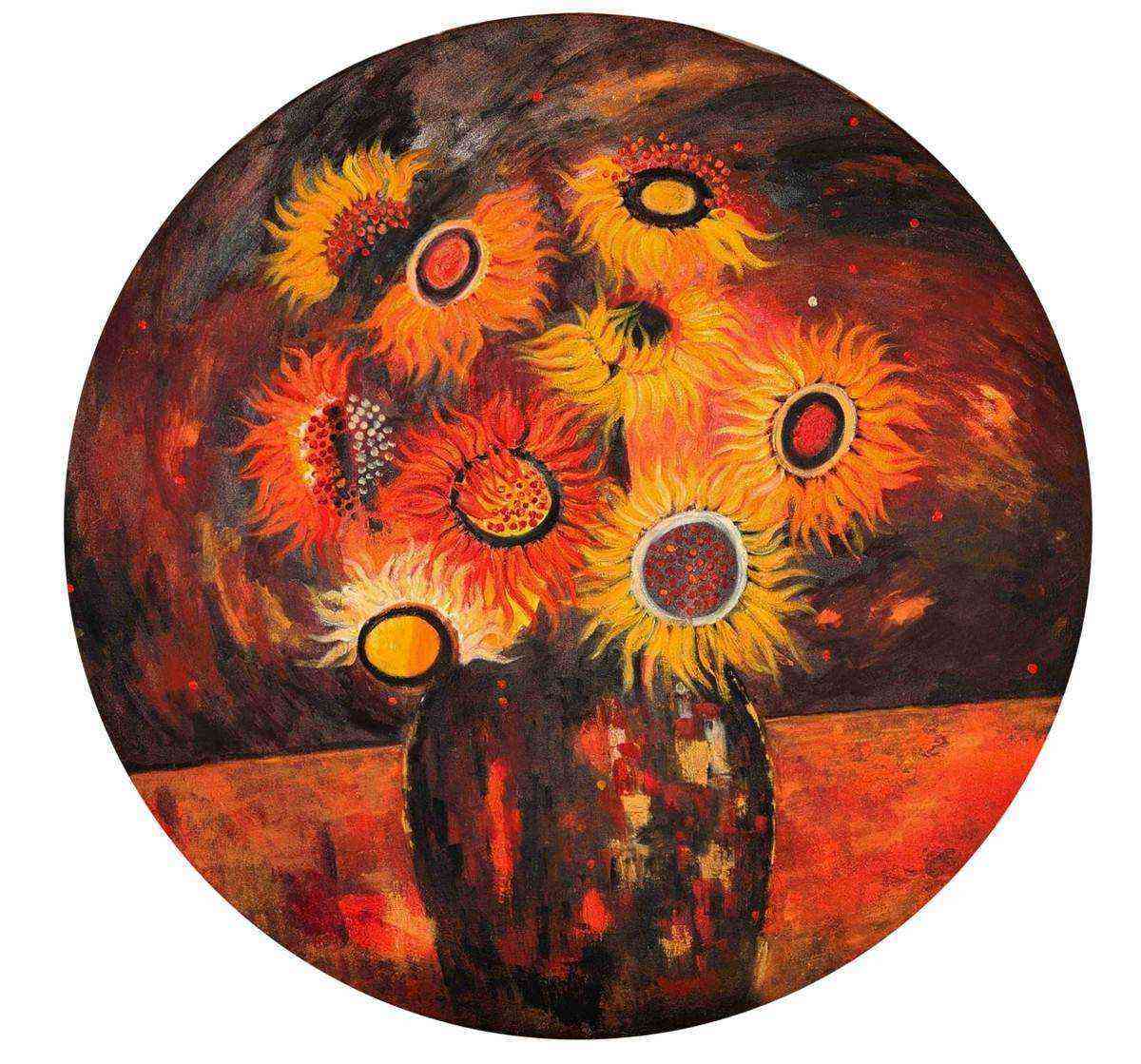 burnt umber by artist Gita Hudson – Image, Painting | Mojarto