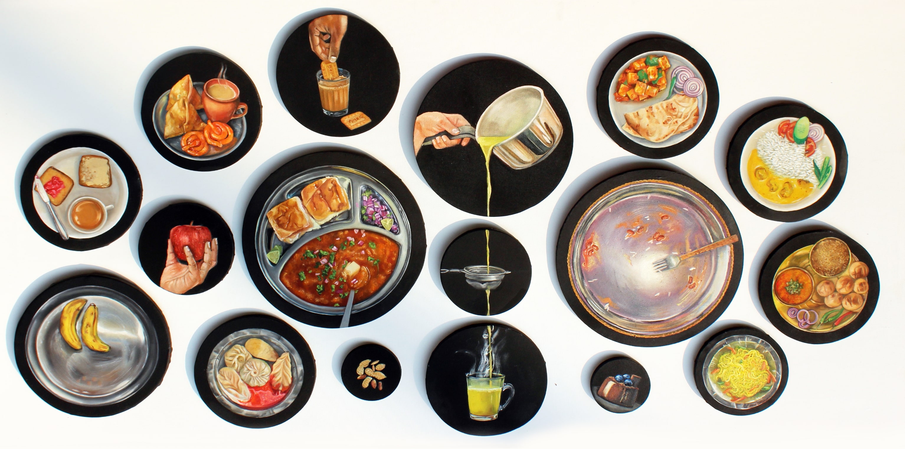 Hunger by artist Chandni Gulati – Image, Painting | Mojarto